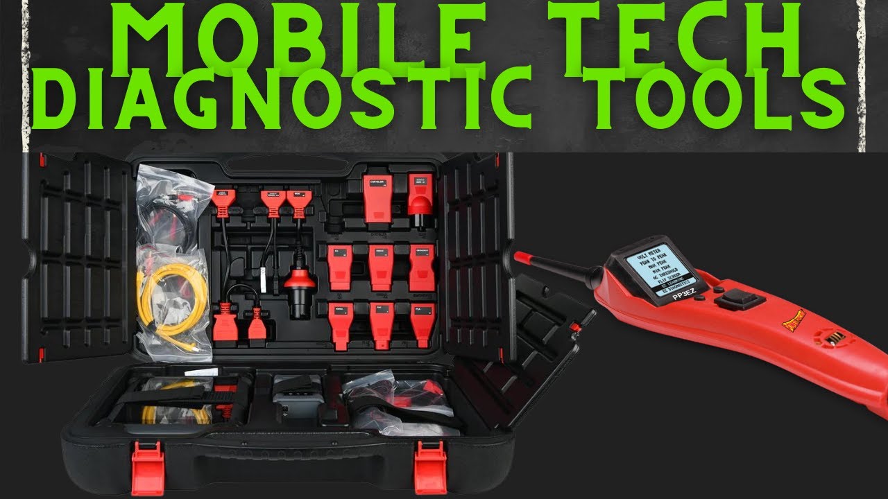 Mobile Technician DIAGNOSTIC Tools Tour|THE TOOLS I USE FOR SUCCESSFUL ...
