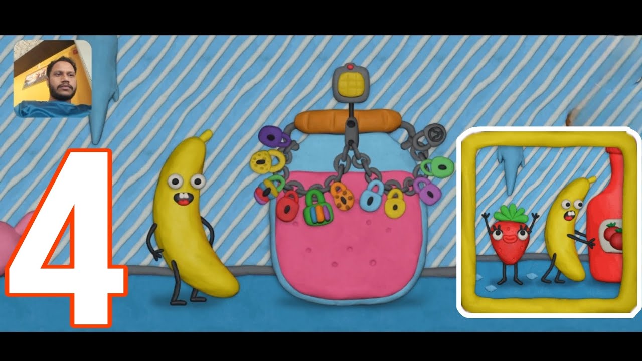 12 Locks Crazy Fruits Level 4 - YouTube