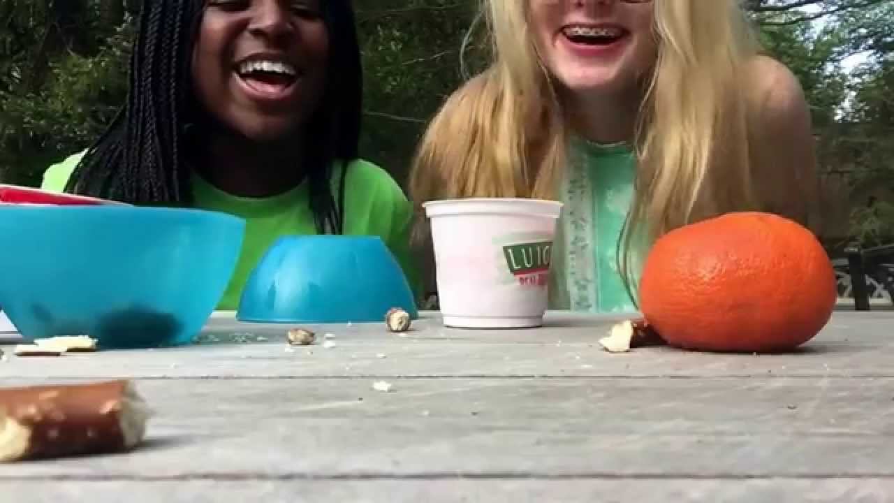Eating Without Hands Challenge - YouTube