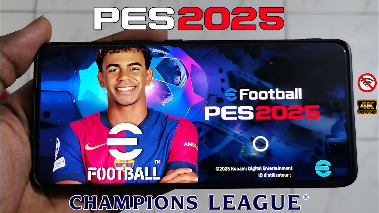 Télécharger eFootball PES 2025 Mobile PATCH UEFA Champions League ...