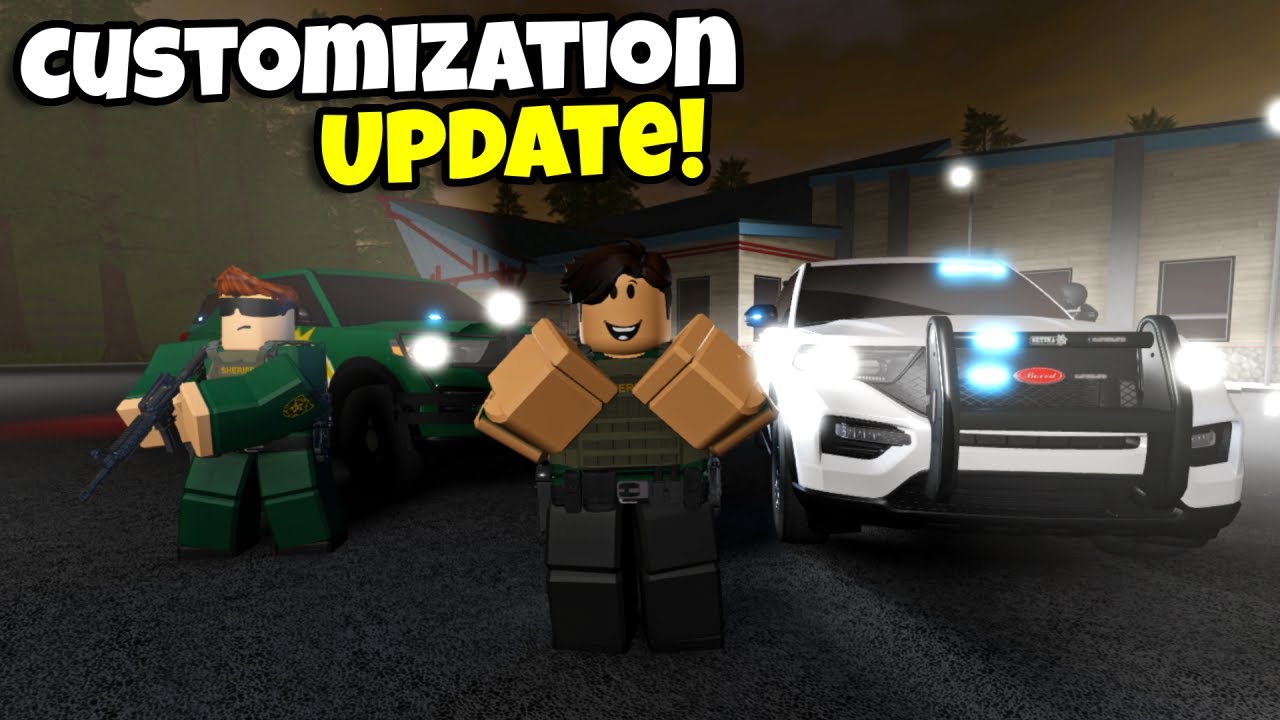 NEW Maple County Police CUSTOMIZATION UPDATE! | Update Showcase (Roblox) - YouTube