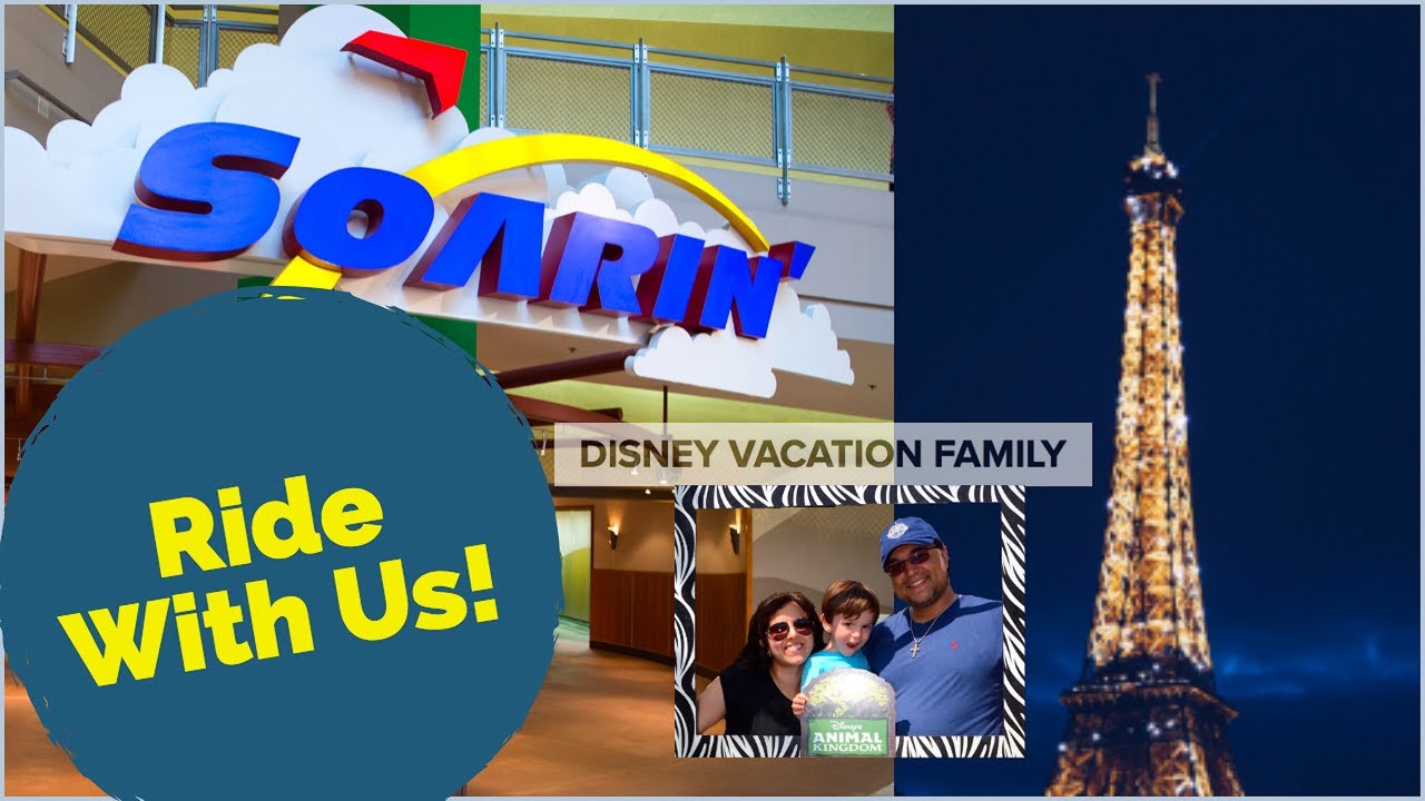 Disney's Soarin Around The World | Come Ride With Me | Soaring at Epcot ...