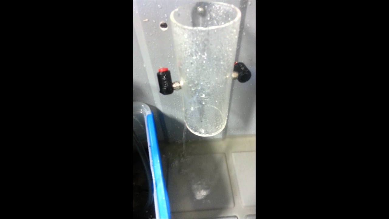 Brand A's inline water injection filter - YouTube