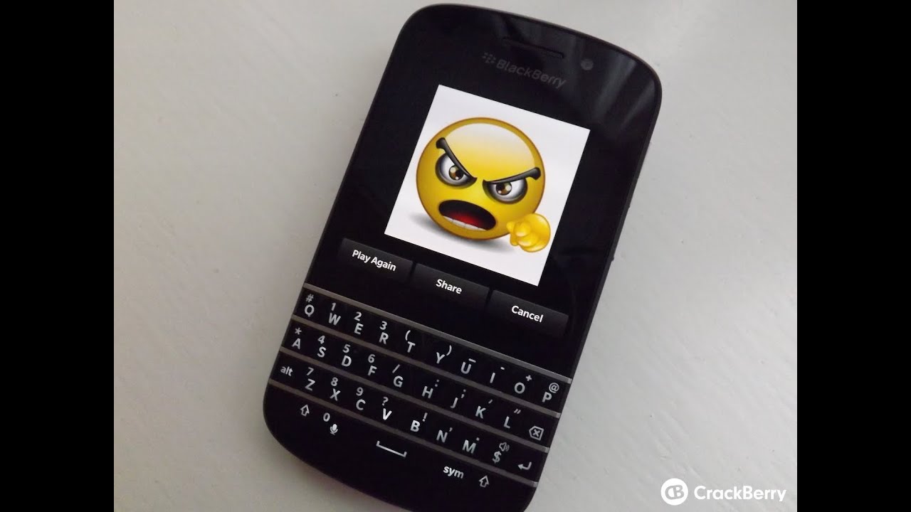 Talking Animated Smileys for BBM (BlackBerry 10) - YouTube