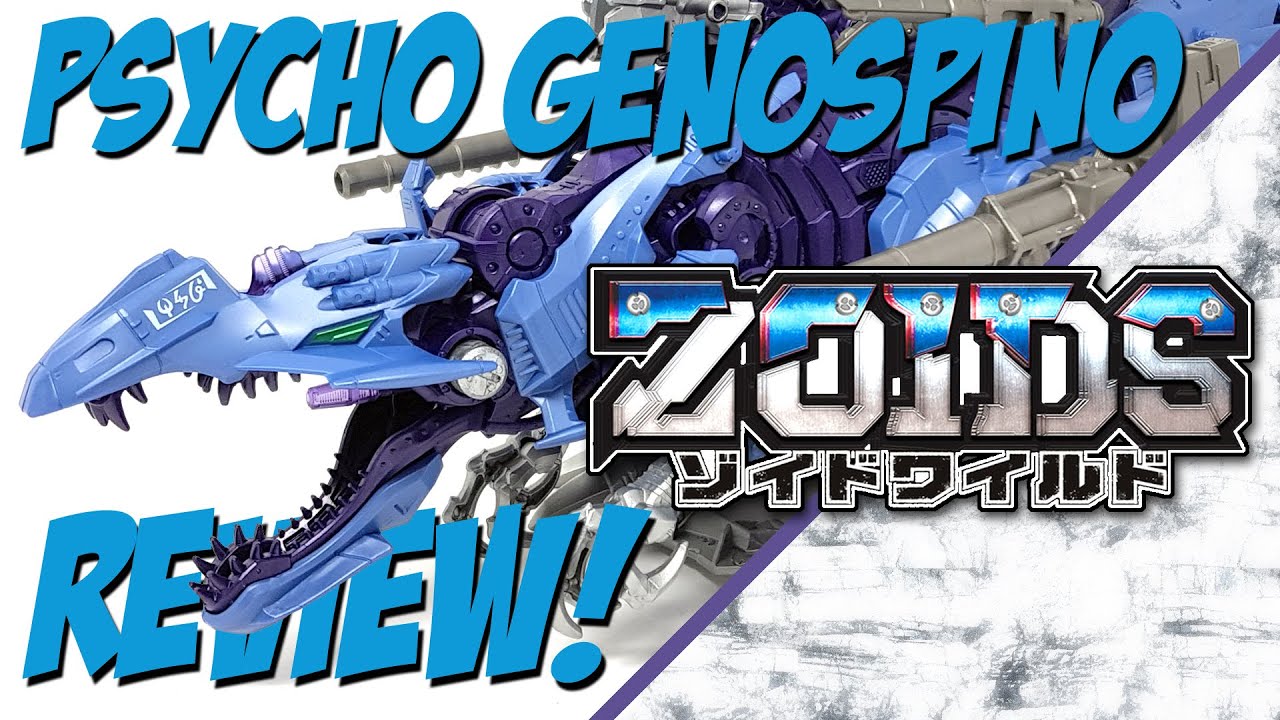 Zoids Wild Biographies Psycho Genospino: Best Recolor Ever? - YouTube
