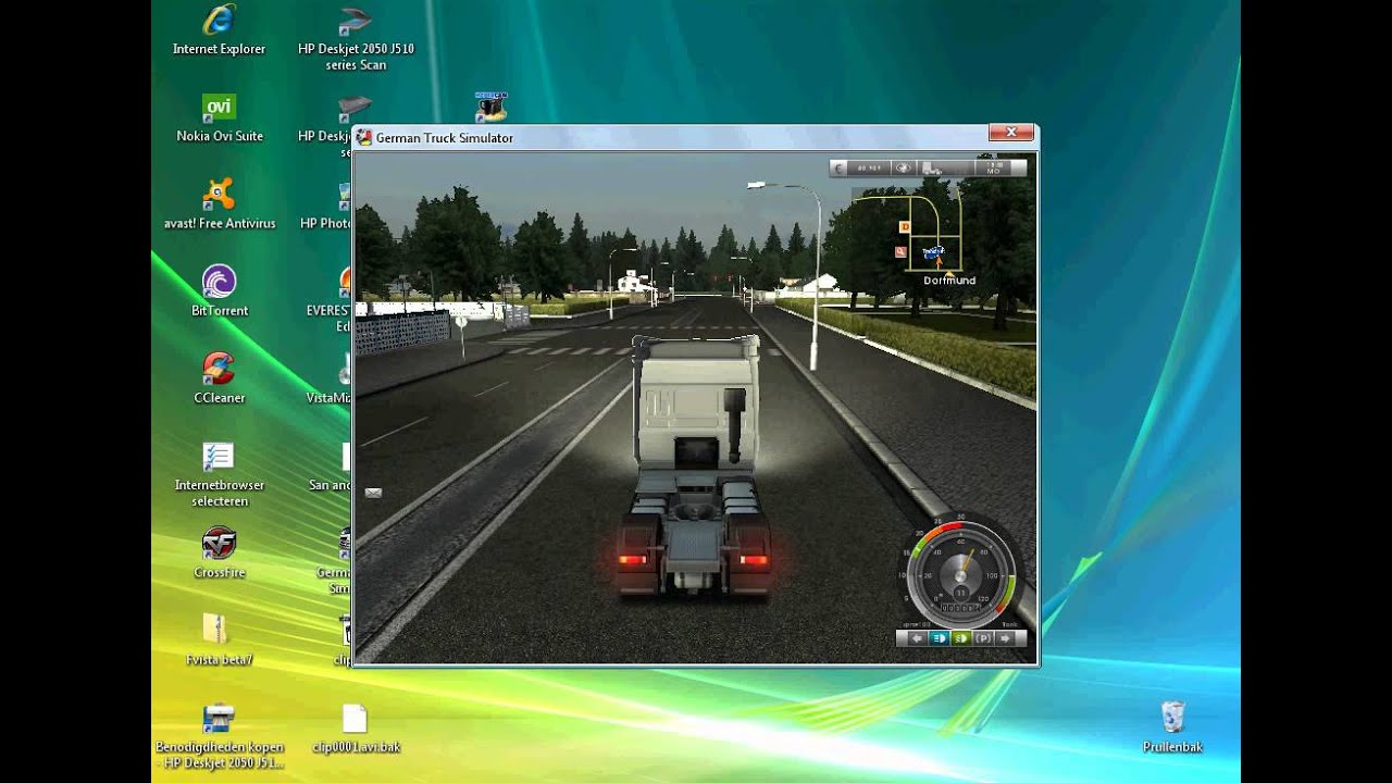 top speed daf b clas gts - YouTube