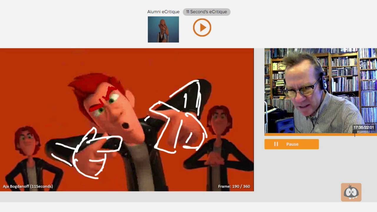 11 Second Club: "Psych" Animation Feedback -- April 2016 - YouTube