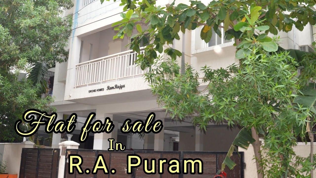 2bhk flat for sale in R A Puram - YouTube