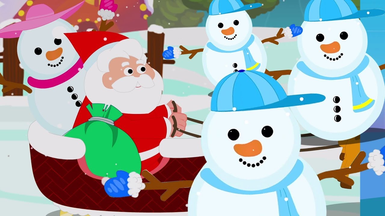 ห้ามนุษย์หิมะเล็ก ๆ น้อย ๆ | เพลงมนุษย์หิมะ | บทกวีสำหรับเด็ก ...