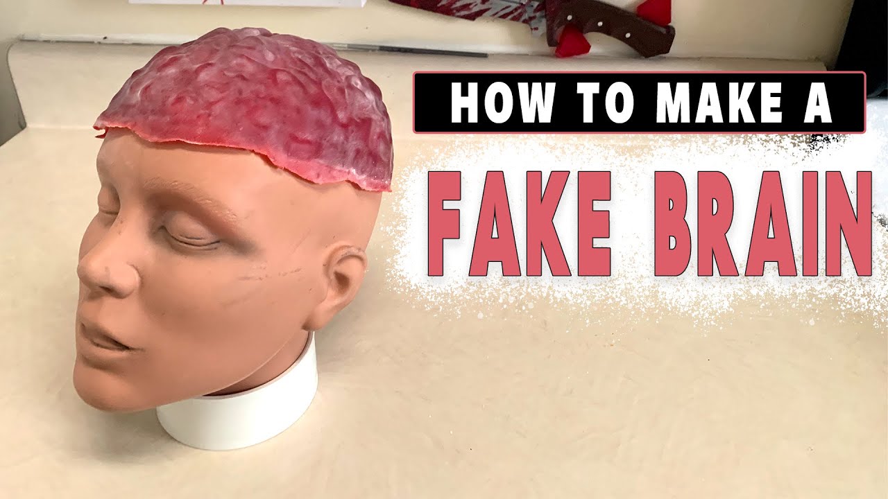 How To Make A Fake Brain - YouTube