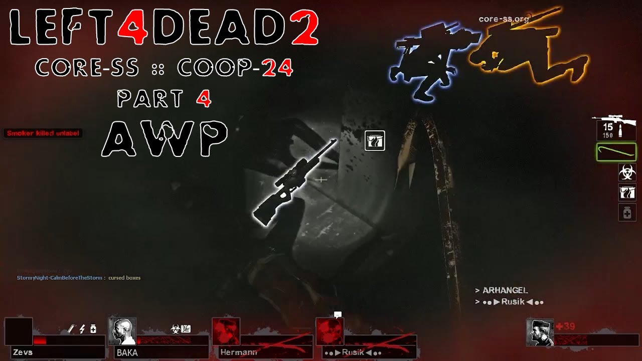 Left 4 Dead 2 - CORE-SS :: Coop-24 - AWP PART 4 - YouTube