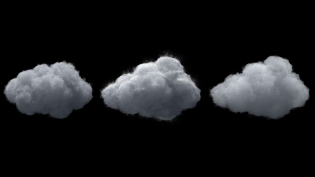 3DS Max : FumeFX Cloud variations - YouTube