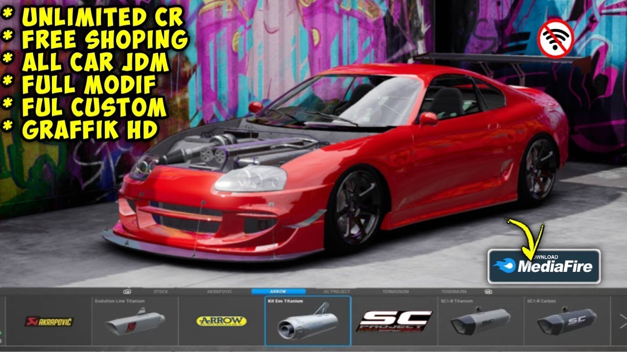 Bisa Bodykit🔥Game Balap JDM Modifikasi Graffik HDR Bebas Pilih Mobil ...