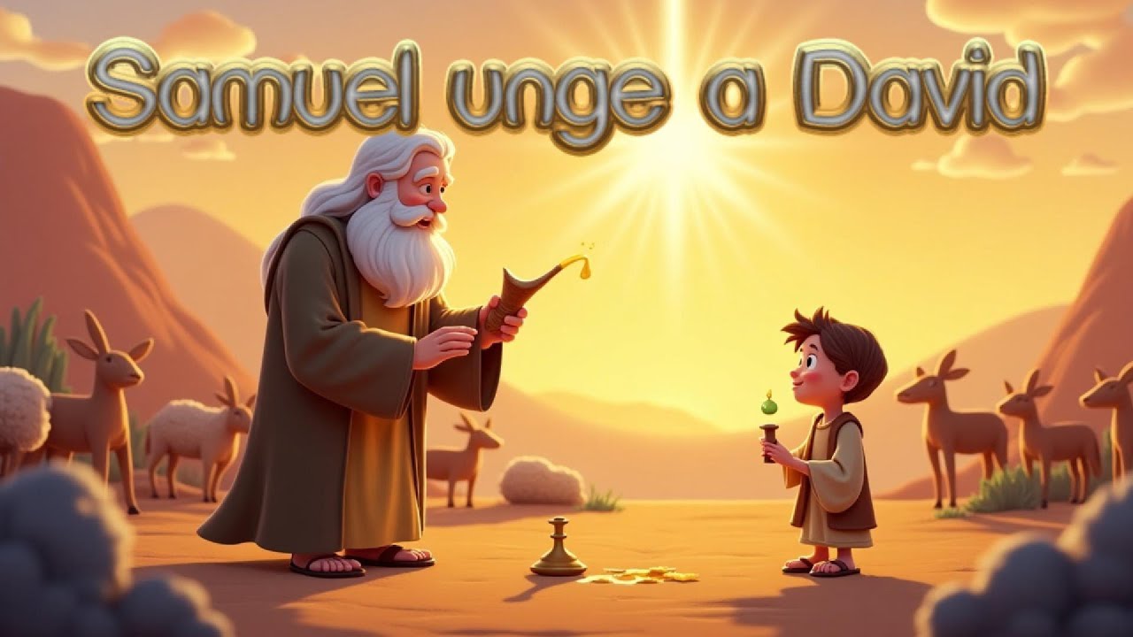 Samuel Unge a David | Clip Animado de la Biblia - YouTube