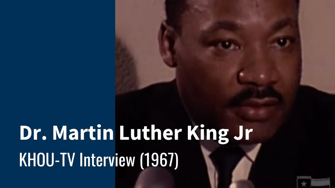 Dr. Martin Luther King Jr Interview (1967) - YouTube