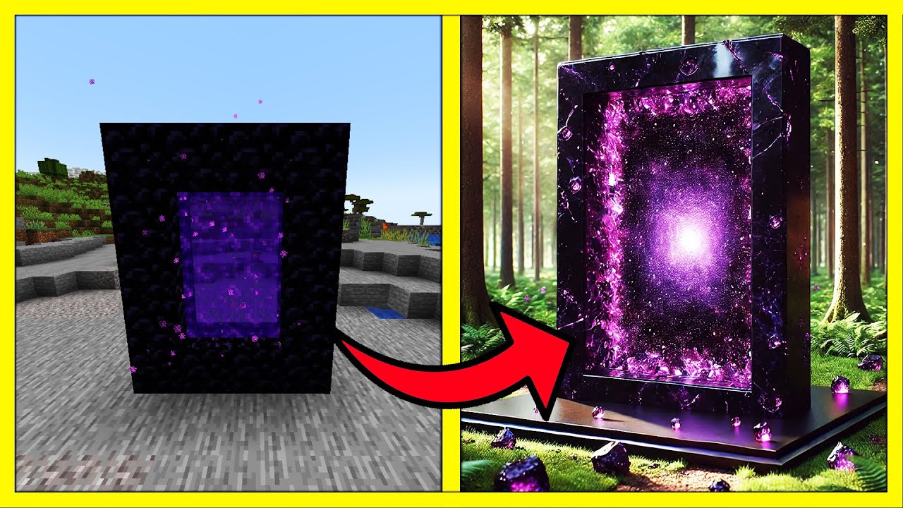 What Minecraft Biomes and Structures Would Look Like in Real Life - YouTube