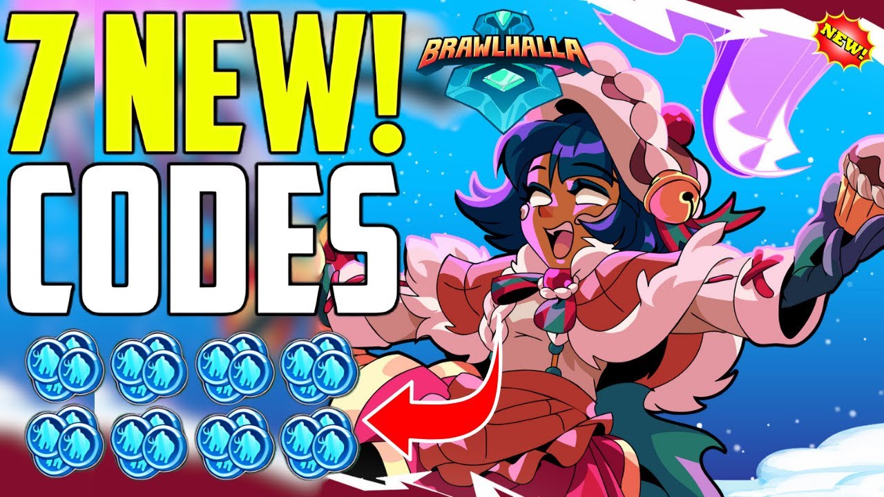 *NEW* BRAWLHALLA REDEEM CODES 2025 JANUARY | BRAWLHALLA CODES MAMMOTH ...