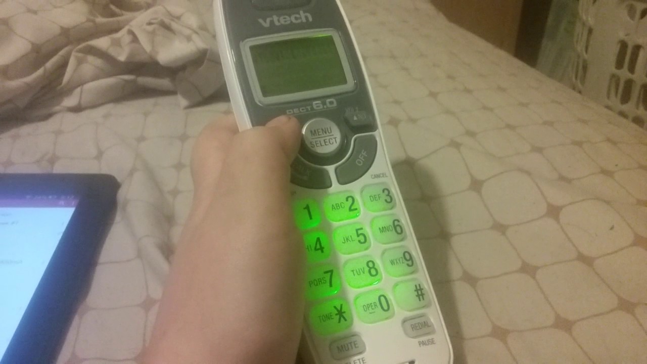 Ringtones on vtech CS6 114 - YouTube