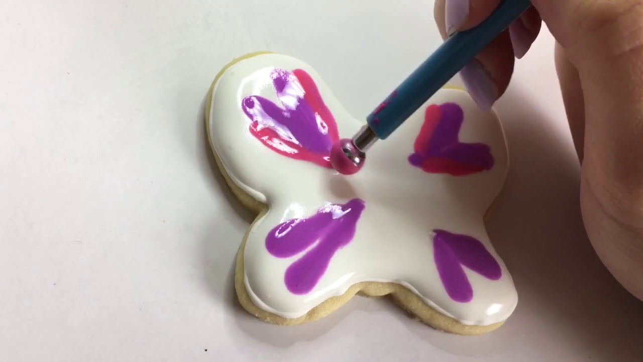 Butterfly Cookie | Cookie Decorating | Royal Icing - YouTube