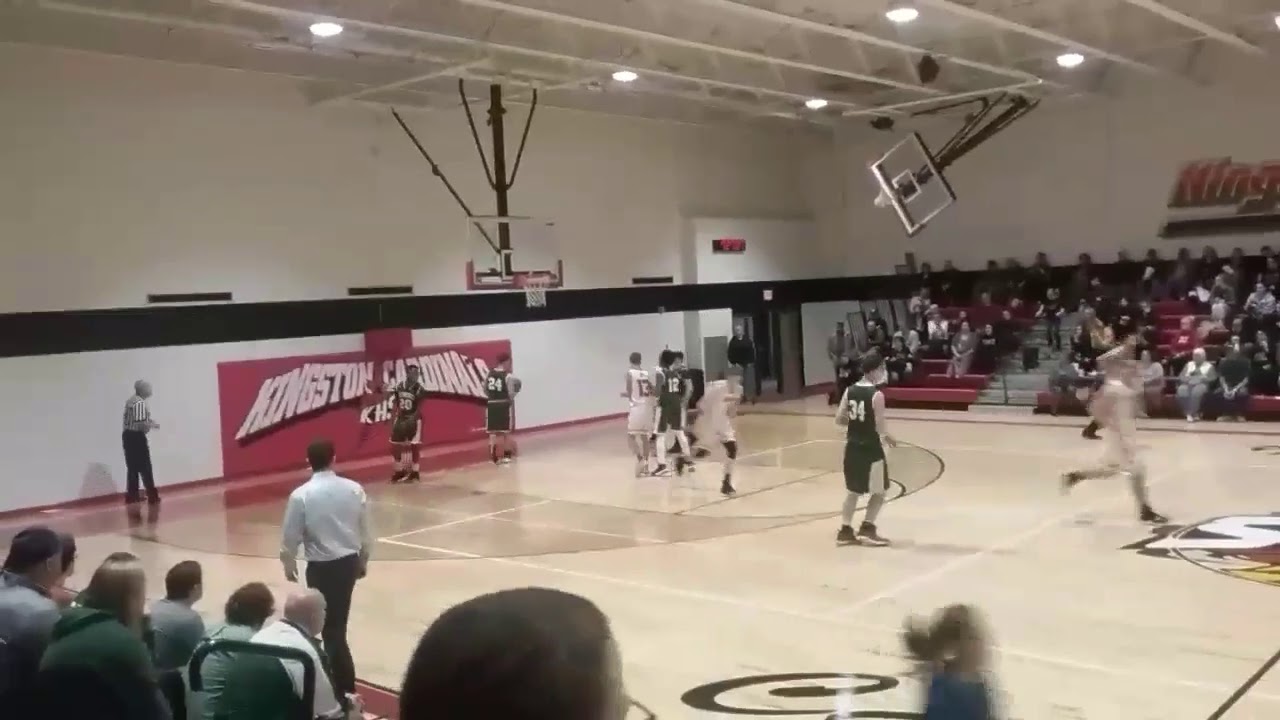 Nathan's 3rd Dunk - January 15th vs Genesee Wolves - YouTube