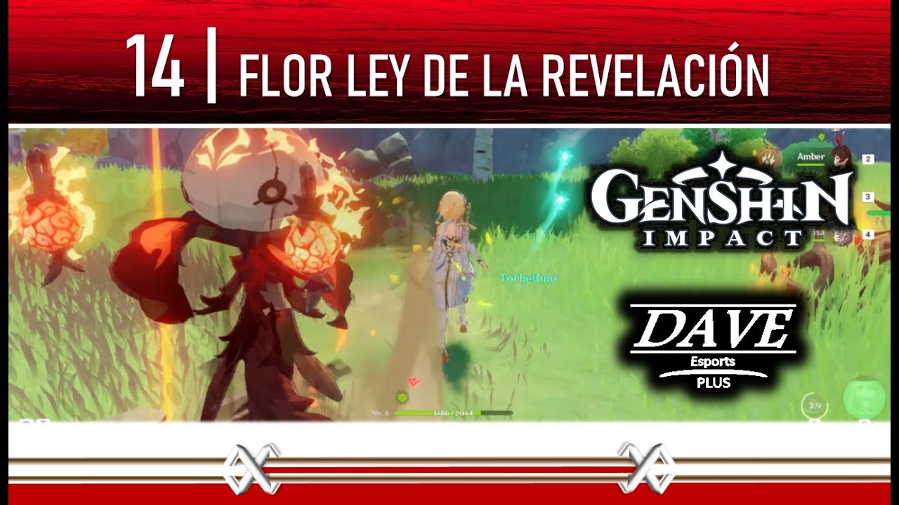 14 | Brote de linea ley - Flor de revelación | GENSHIN IMPACT - DAVE+ ...