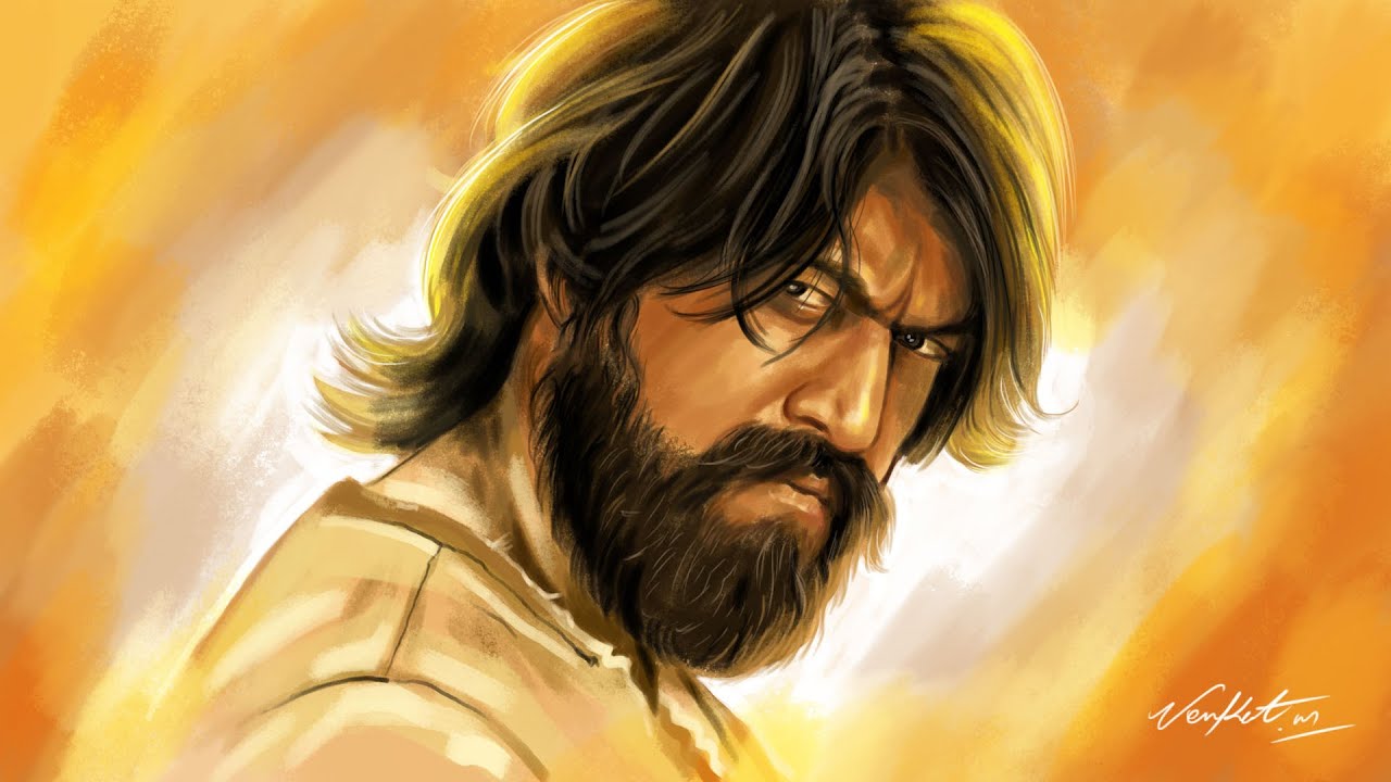 Yash Digital Painting - YouTube