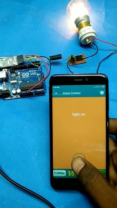 Arduino project | Voice commands light switch | Smart Home Automation ...