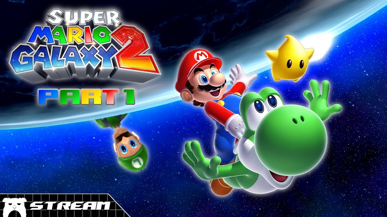 Playing Mario Galaxy 2 FOR THE FIRST TIME - YouTube