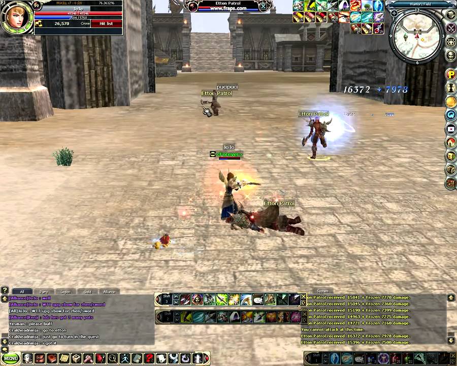 Rohan Online 99lv ranger 5 patrols in 1 combo - YouTube