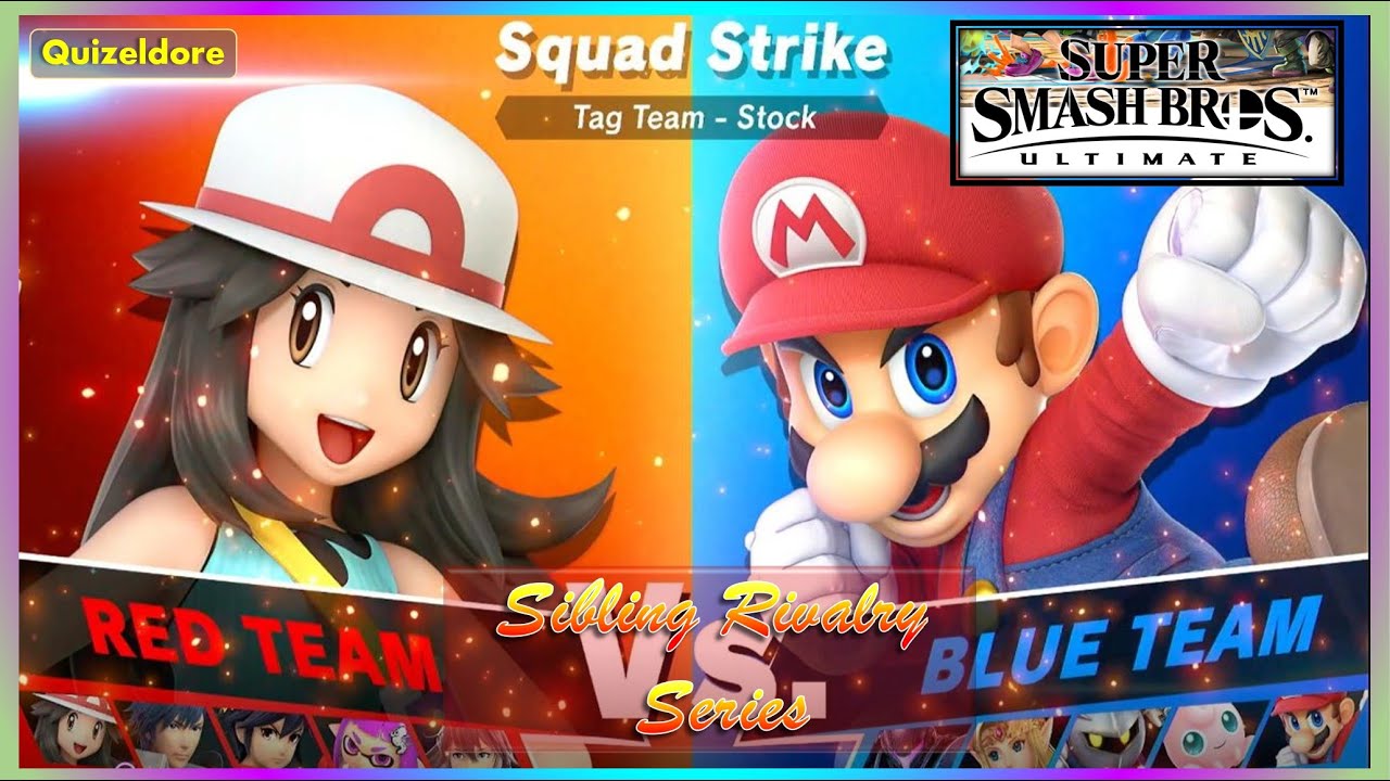 SSBU Sibling Rivalry Series | Squad Strike | Super Smash Bros. Ultimate ...