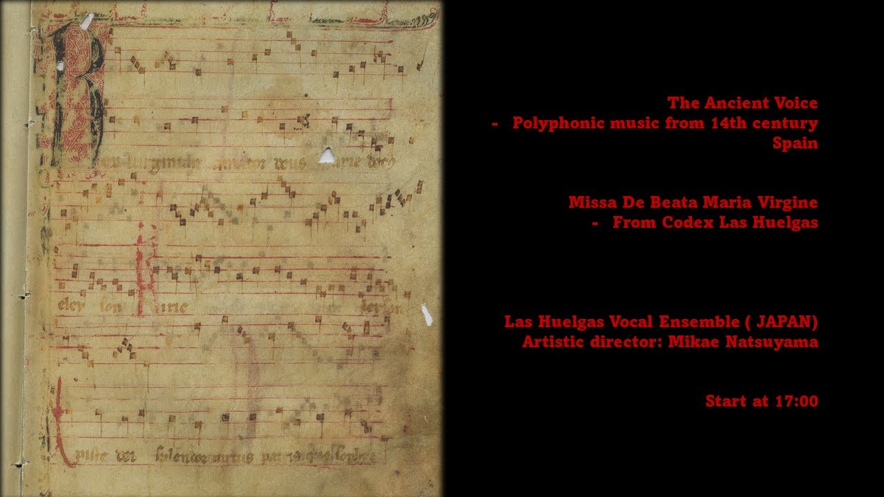 The Ancient Voice - Polyphonic music from 14th century Spain - YouTube
