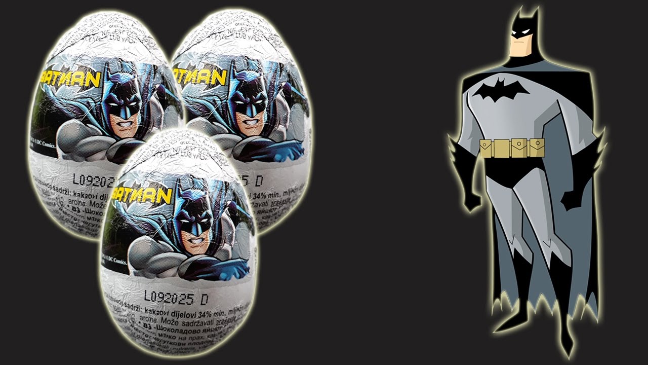 Batman Surprise Eggs Opening - Batman Surprise Eggs Toys - YouTube