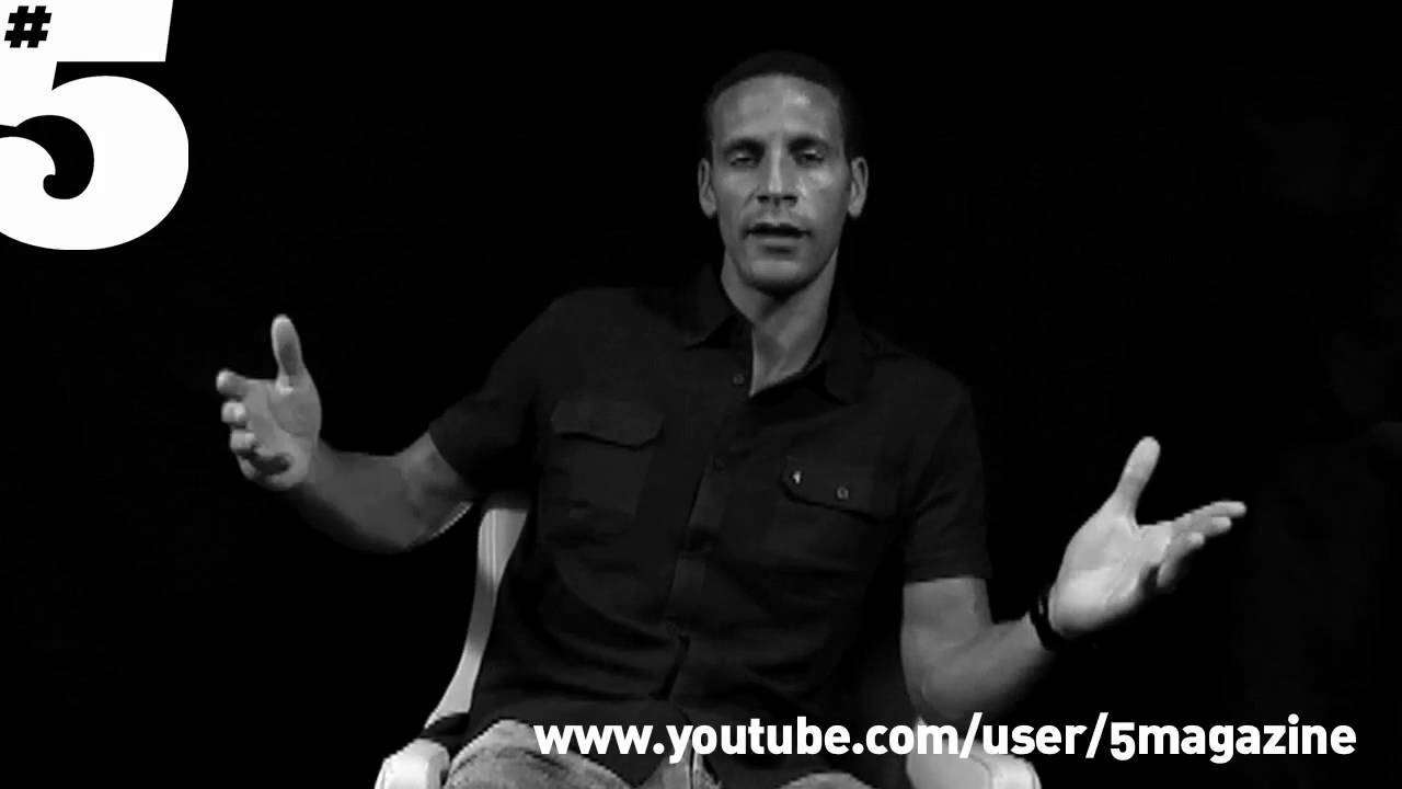 #5 Magazine's Rio Ferdinand - YouTube