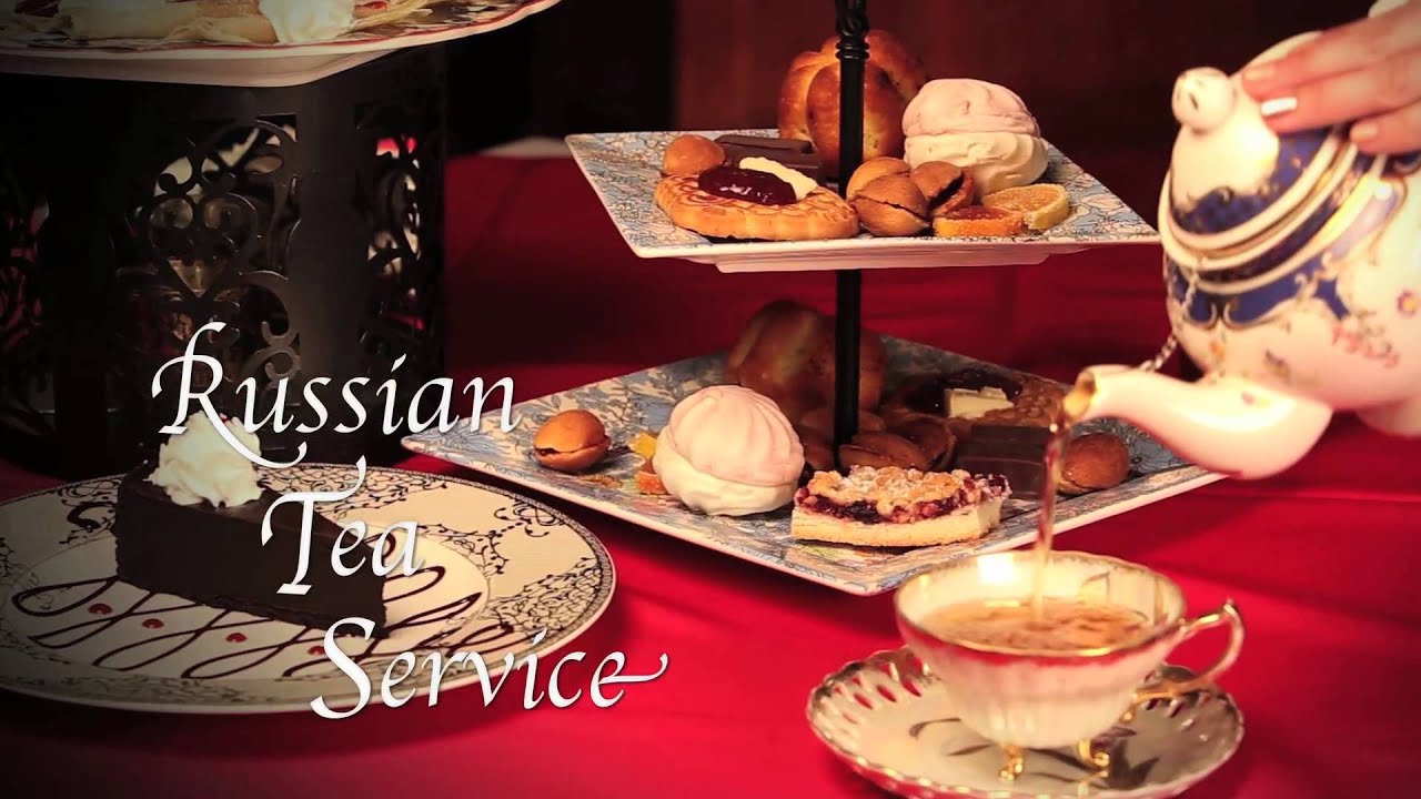 KALINA RUSSIAN TEA SERVICE - YouTube