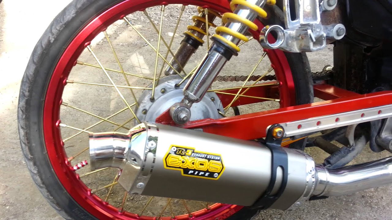 EXOS R5 Honda xrm 110 - YouTube