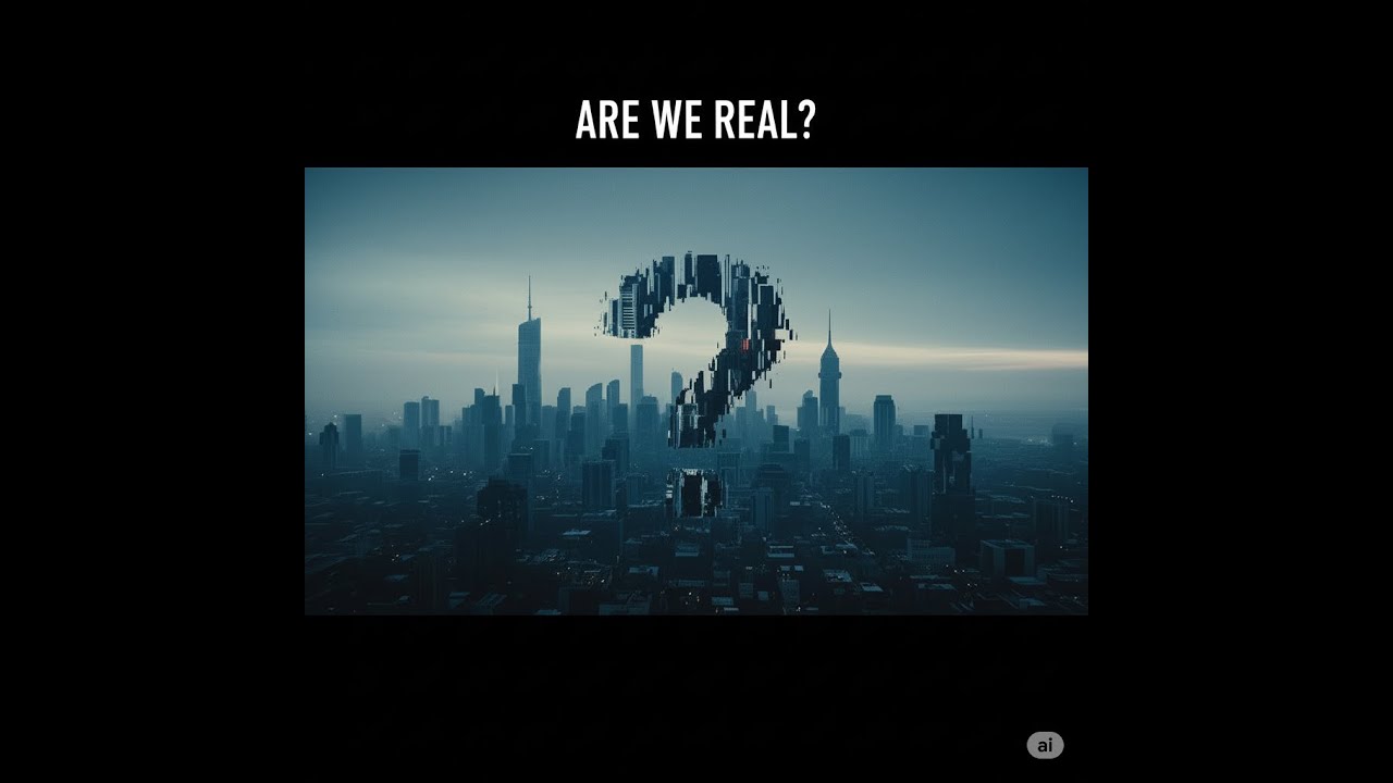 Are We Real? - An AI Simulation Short Film Teaser - YouTube