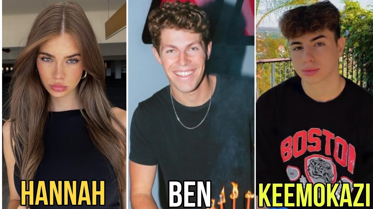 Ben Azelart vs Hannah Thomas vs Keemokazi |Lifestyle Comparison 2023 ...