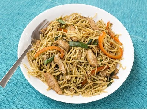 Chinese Chicken Chow Mein/ How to make/ Chinese dish