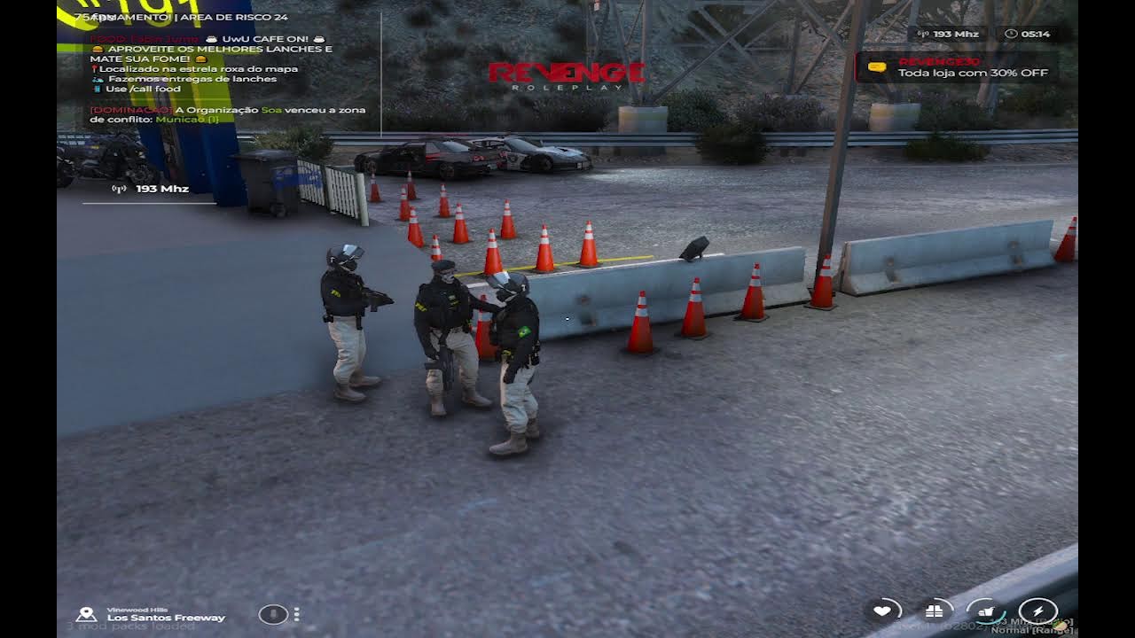 P.R.F| FIVEM | GTA RP | COLA NA LIVE !! - YouTube