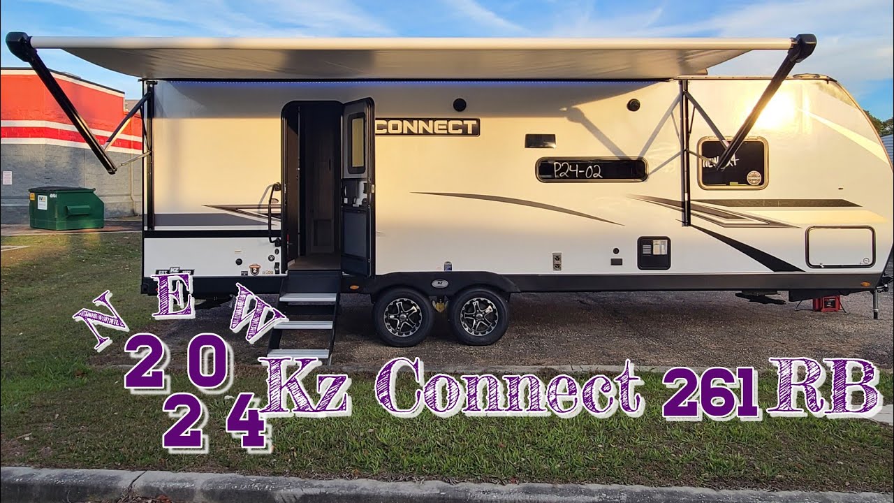 NEW 2024 KZ Connect 261RB travel trailer - YouTube
