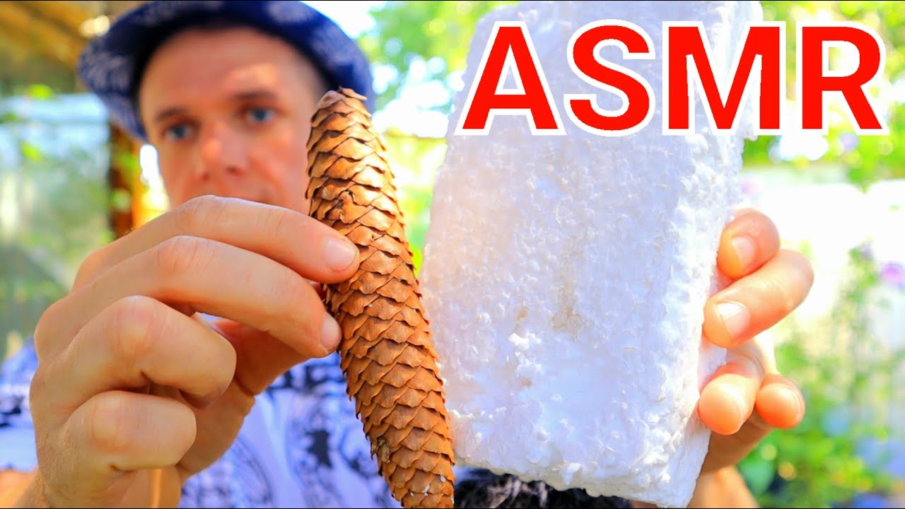 ASMR My favorite sound! Cleans ears for 10 points. ASMR in the village ...