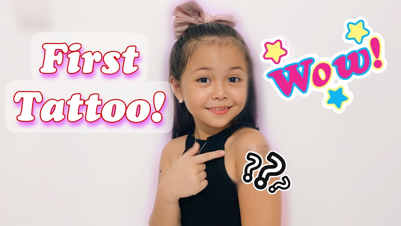 MIK-MIK FIRST TATTOO | WOW ANG GANDA! - YouTube