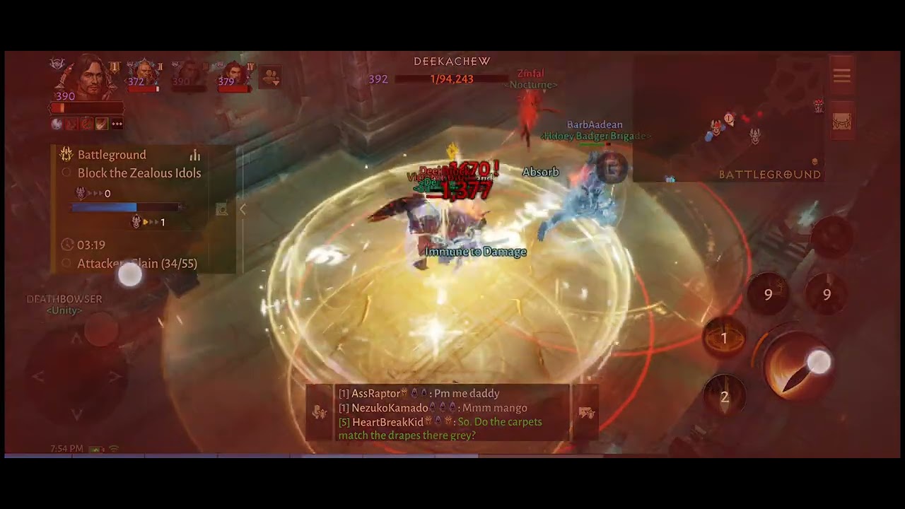 Best Sader damage build Ever: Diablo Immortal - YouTube