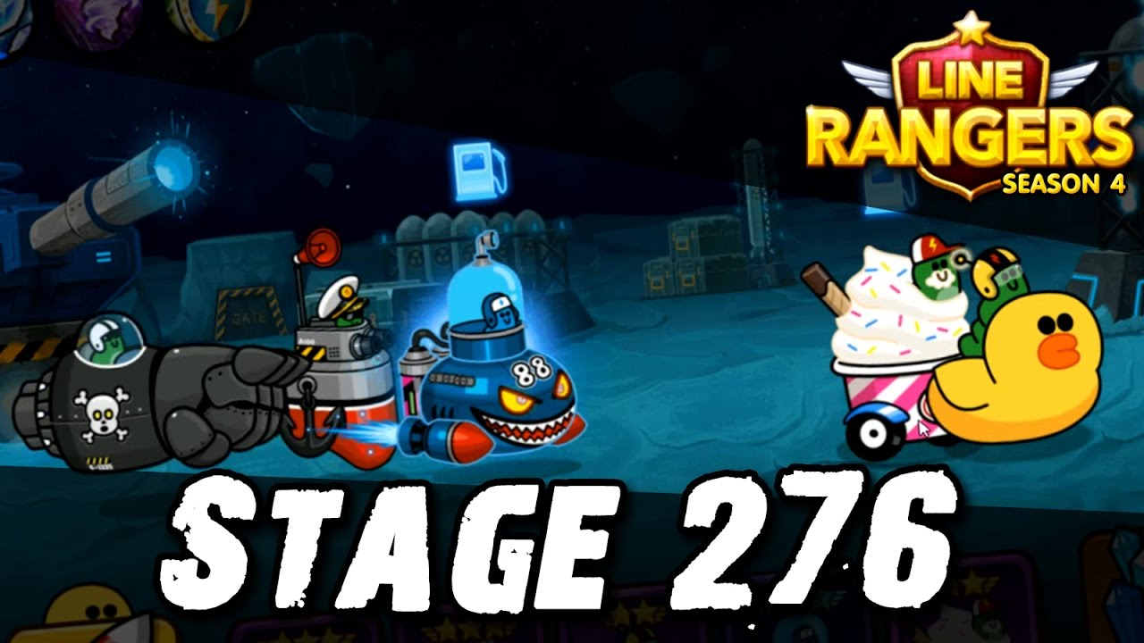 LINE Rangers | STAGE 276 CLEAR! แก๊งค์หนอนซ่าขี่เป็ด! - YouTube