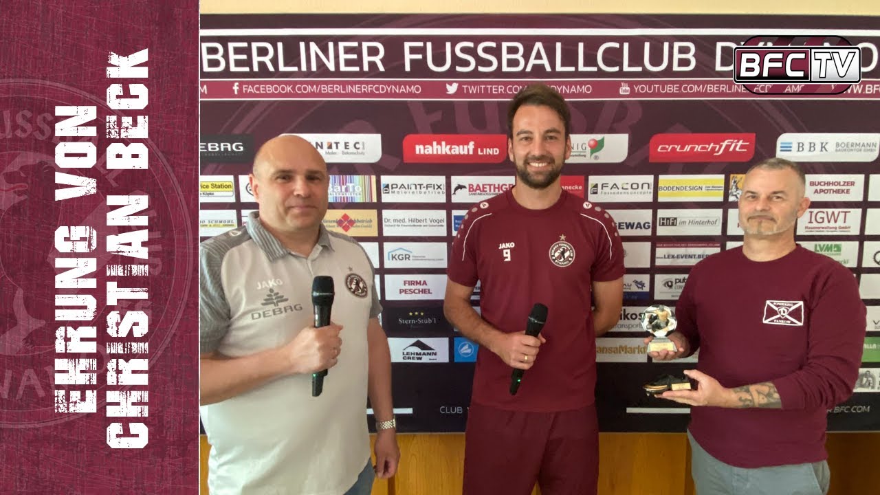 BFC-TV: Christan Beck - Torjäger & Sympathieträger - Ehrung vom ...