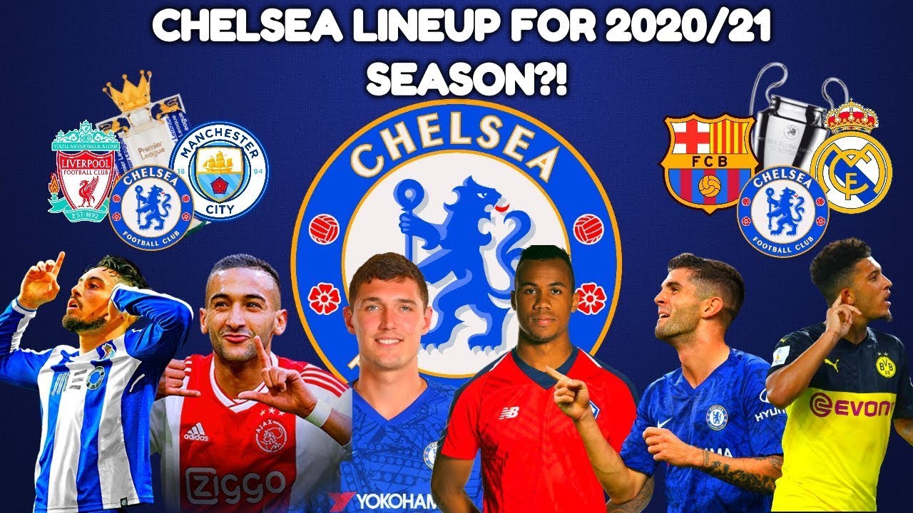 CHELSEA PREDICTED LINE-UP FOR THE 2020/21 SEASON!? || ZIYECH, GABRIEL ...