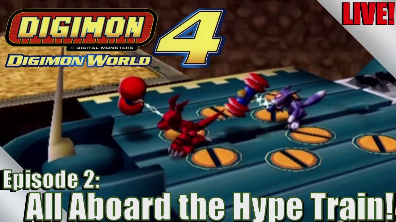 Digimon World 4 Live: All Aboard the Hype Train! (Ep. 2) - YouTube