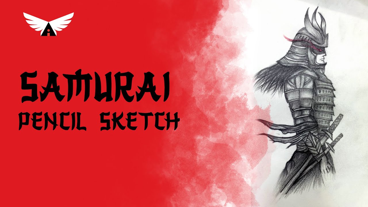 Samurai Pencil Drawings