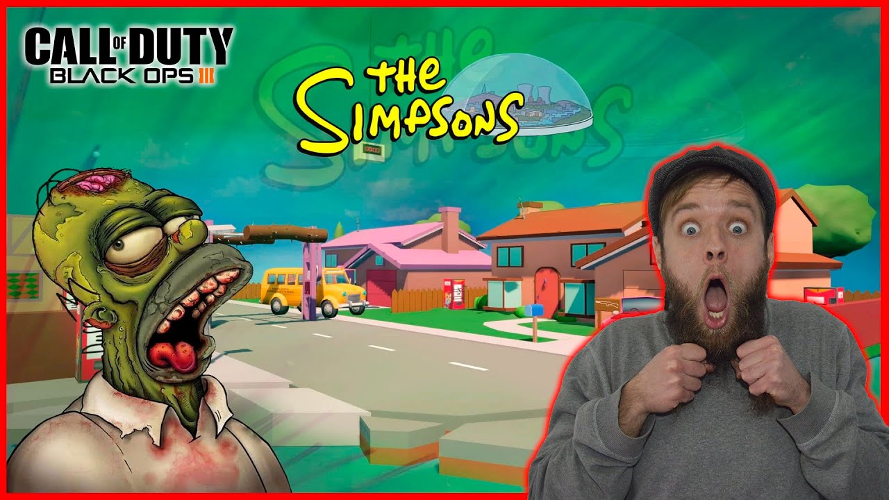 ¿Salvar [SPRINGFIELD] de los zombies? | CUSTOM MAP - YouTube