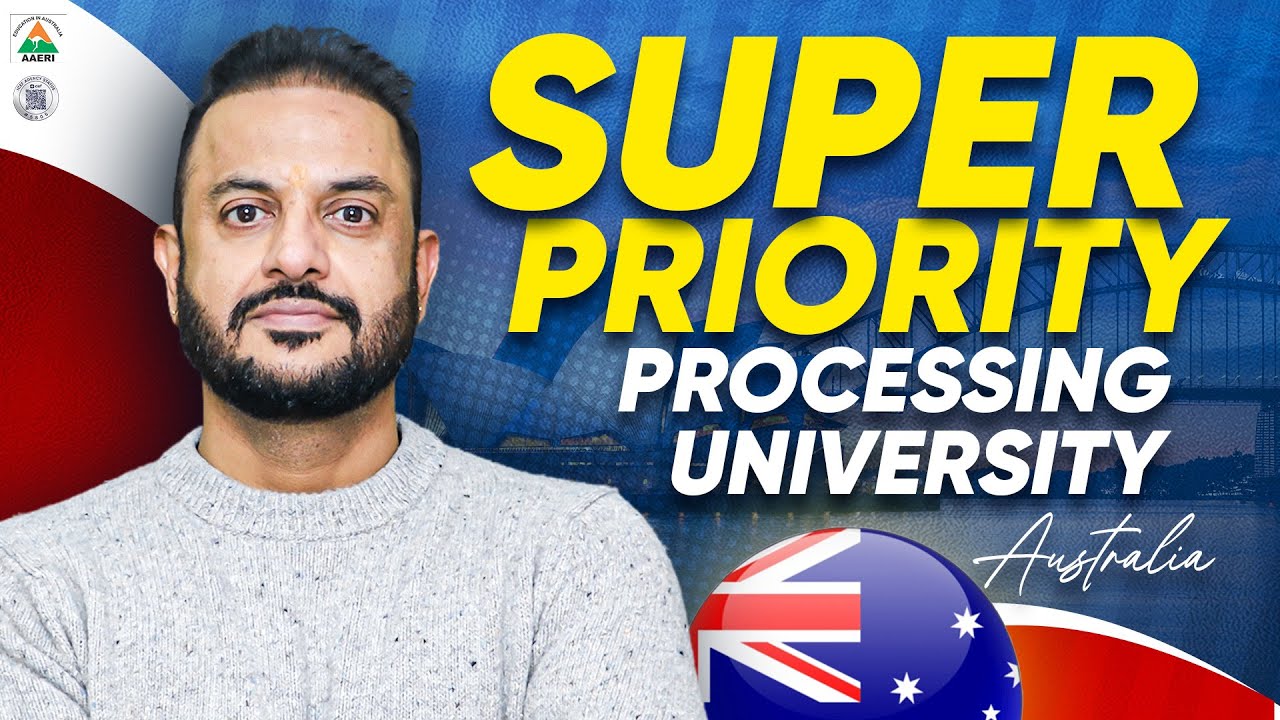 Super Priority Processing University- Australia 🇦🇺😀 - YouTube